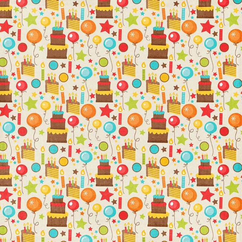 Miss Kate Designs Happy Birthday Paper Collection for Scrapbooking ...