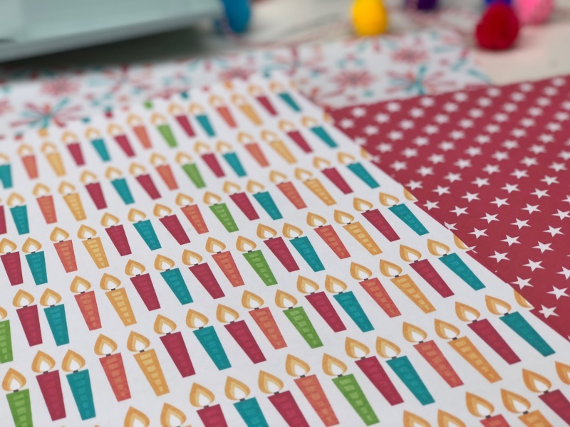 Miss Kate Cuttables Scrapbook Paper - Birthday - Paper Pack